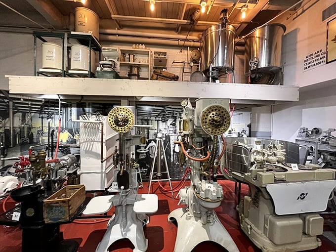 These gleaming bottling machines mixed magic and carbonation, turning simple ingredients into the drinks that defined American refreshment culture.