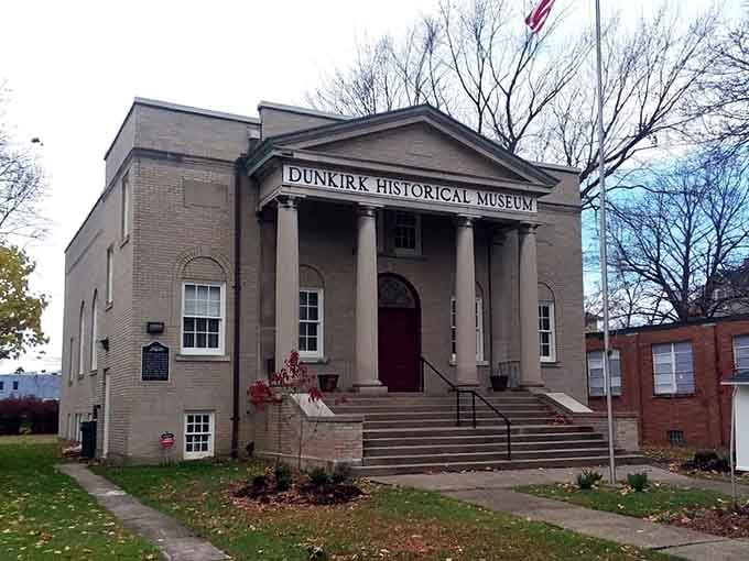 The Dunkirk Historical Museum's classical architecture houses stories that remind you this town has serious roots and character.