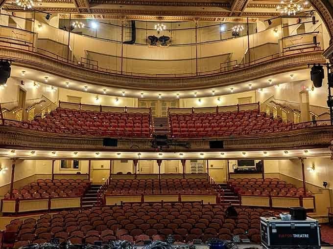 Those plush seats have cradled countless audiences through laughter, tears, and standing ovations over the decades.