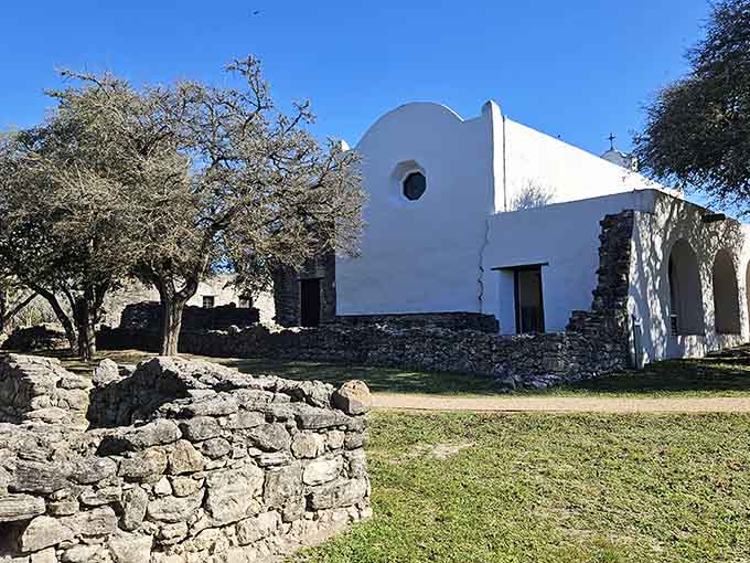 Mission Esp&iacute;ritu Santo stands as a testament to Spanish colonial craftsmanship and enduring faith through centuries.