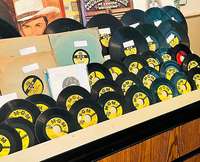 Those yellow MGM labels on vintage vinyl represent the soundtrack that changed American music forever, one record at a time.