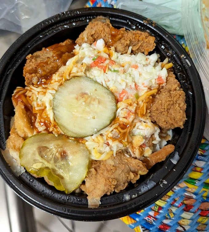 Even the Famous Bowl tastes different when you're eating it where the whole empire began, doesn't it?