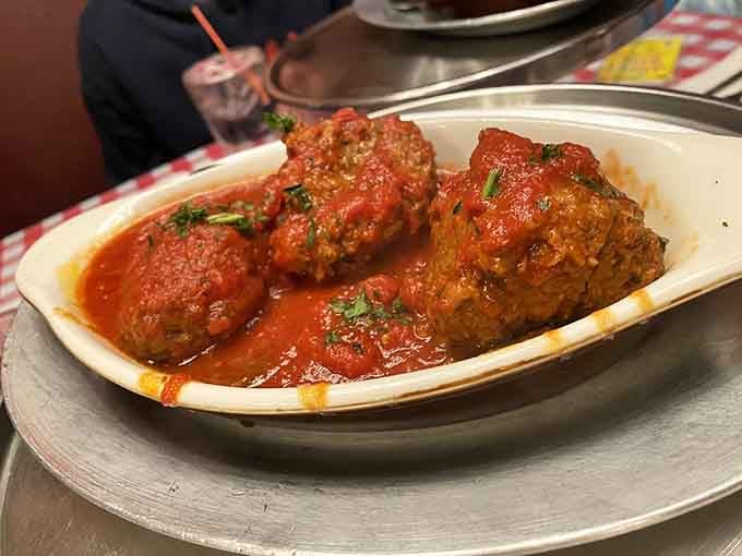 These meatballs aren't trying to reinvent the wheel&mdash;they're just doing what Italian grandmothers have perfected for generations: simple, hearty, soul-satisfying goodness.