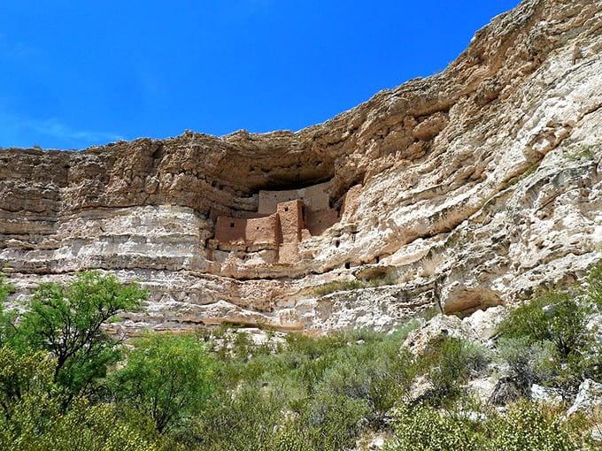 Ancient cliff dwellings at nearby Montezuma Castle remind you that Arizona's history runs incredibly deep here.