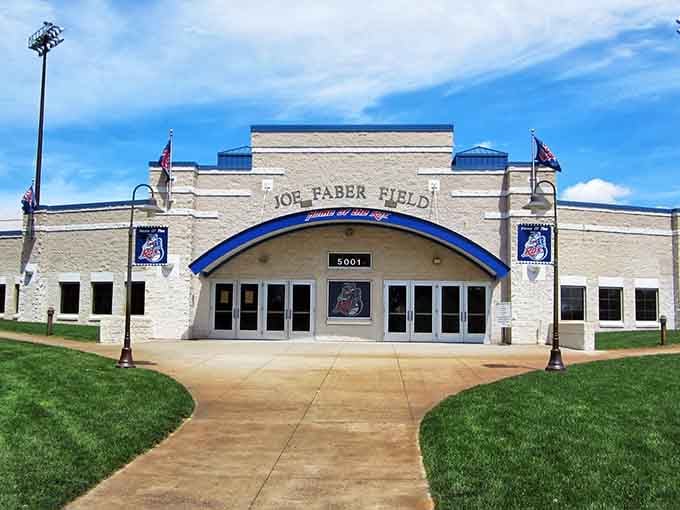Joe Faber Field stands ready for America's pastime in a town where baseball tickets don't cost a mortgage payment.