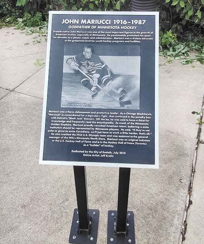 6. john mariucci commemorative plaque