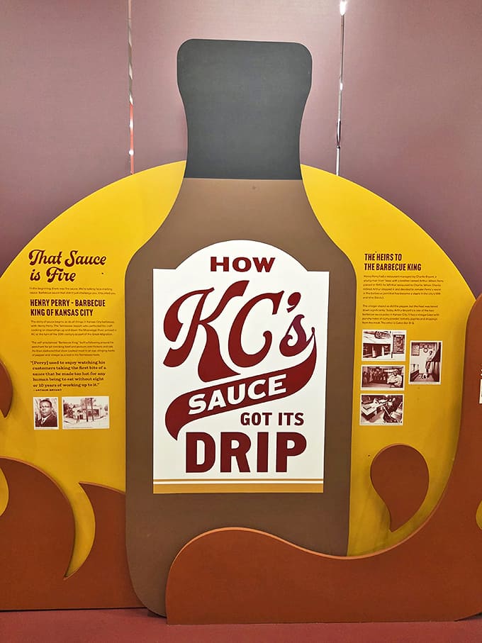 Kansas City sauce history flows as thick and rich as the condiment itself. This bottle-shaped exhibit pours out stories of how KC's signature drip came to be.