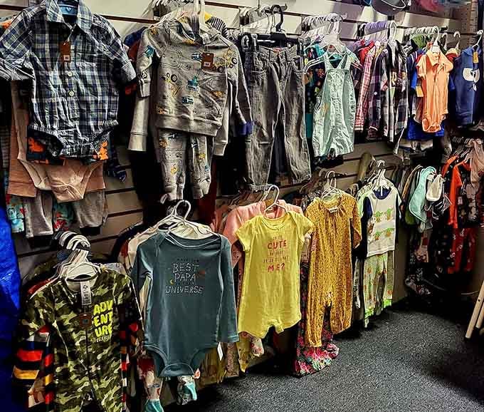 Tiny fashion statements for growing personalities. That "Best Papa in the Universe" onesie is speaking directly to grandparents everywhere.