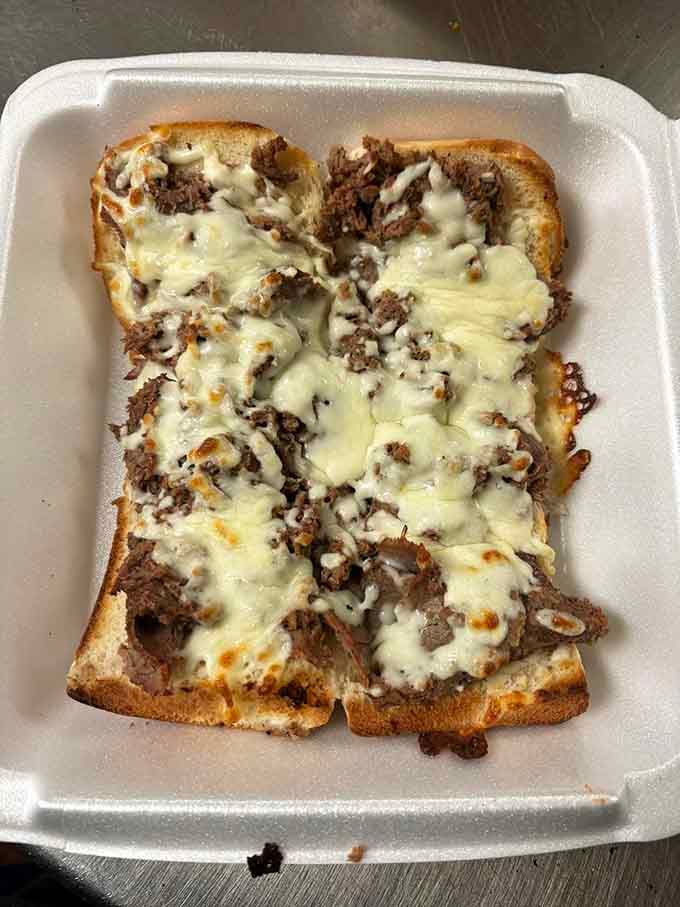 Italian beef so generously portioned, it makes you wonder if they've ever heard the phrase "portion control" and wisely ignored it.