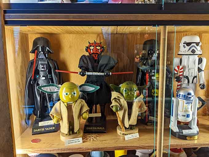 Star Wars characters reimagined as nutcrackers because someone finally asked the question nobody knew we needed answered.
