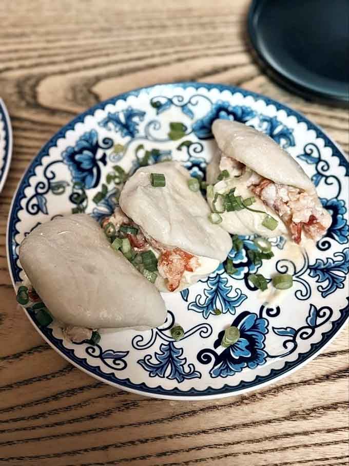 These delicate lobster steam buns prove that even 1,000 miles from the ocean, seafood can find its perfect expression.