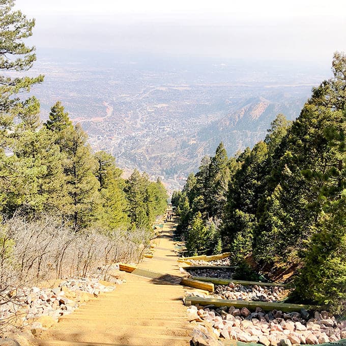 The Manitou Incline's relentless climb tests your limits, but those sweeping views make the suffering almost worthwhile.
