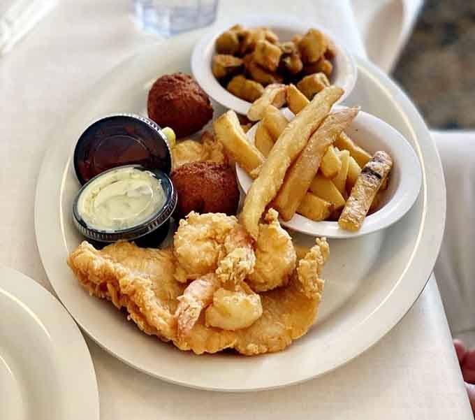 This seafood platter is basically a beach vacation on a plate, minus the sunburn and sand.