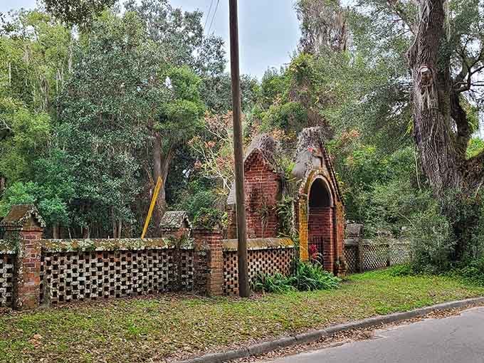 Historic brick walls tell stories that Instagram filters could never capture, no matter how hard they try.