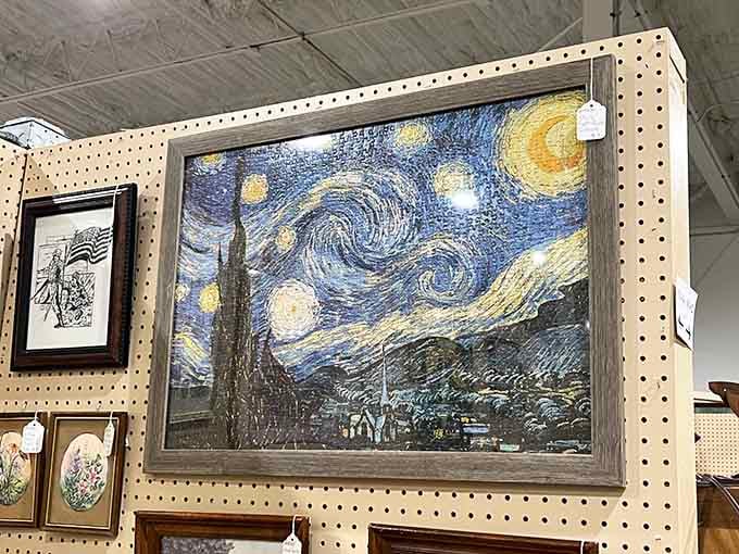 Van Gogh's Starry Night reproduction proves great art doesn't require a museum membership or a second mortgage.