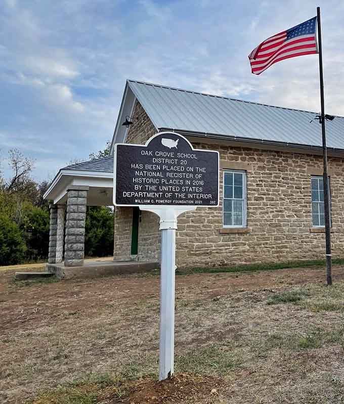 Oak Grove Schoolhouse reminds us that history doesn't need neon signs or admission fees to tell its important stories.