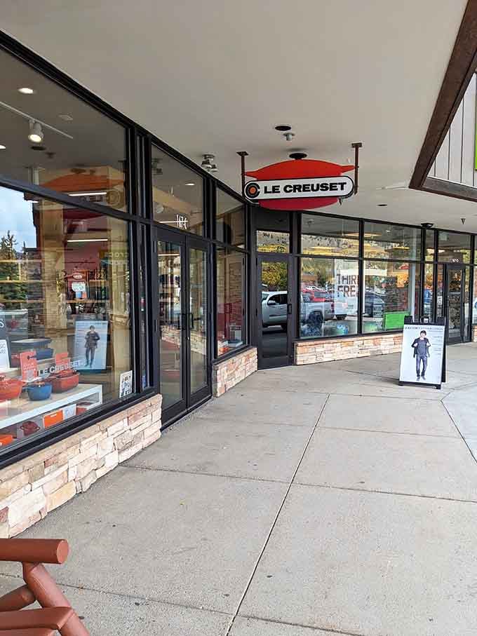 Le Creuset at outlet prices means your kitchen can finally match your cooking ambitions without bankruptcy proceedings.