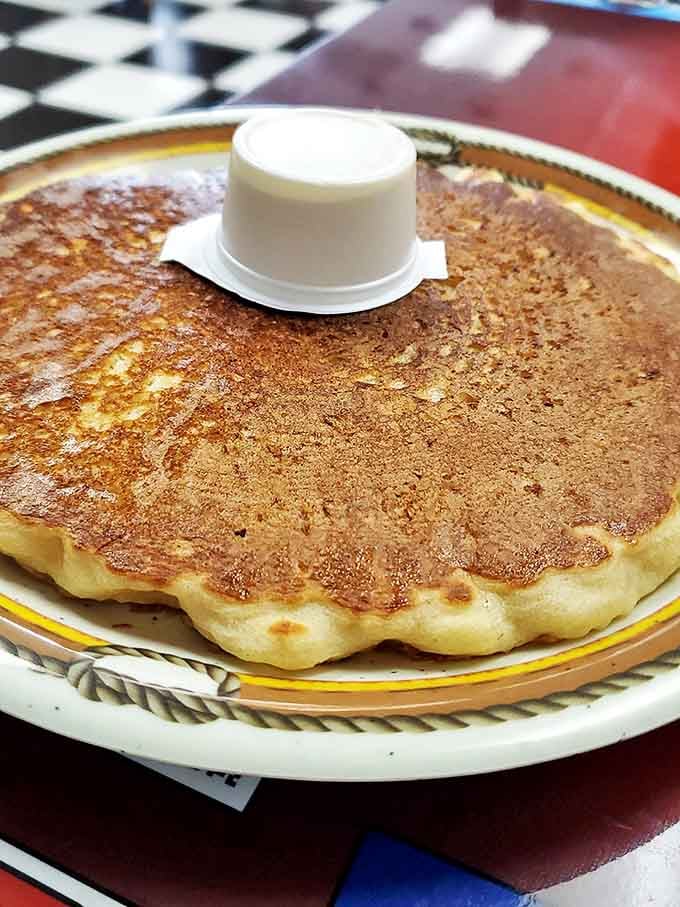 Behold the pancake of your dreams &ndash; golden, fluffy, and so perfectly cooked it makes IHOP executives wake up in a cold sweat.