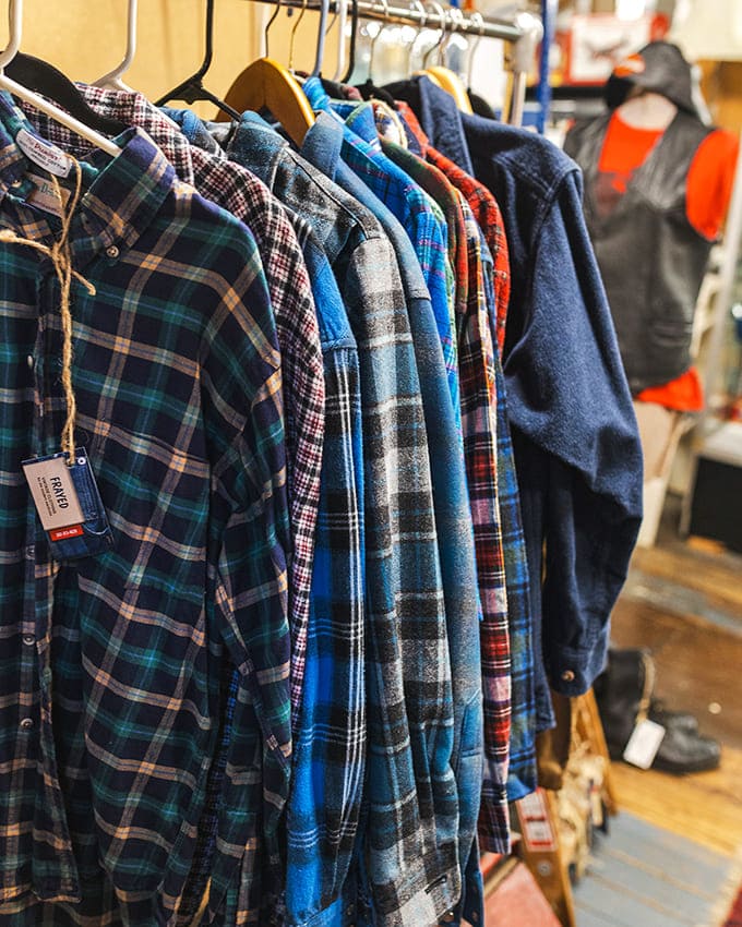 The flannel rainbow! These shirts have outlasted countless fashion trends and are ready for their comeback tour&mdash;or your next fall bonfire.