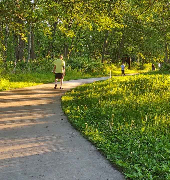 Prairie paths winding through nature's classroom, where every walk becomes an adventure and every turn reveals something new.