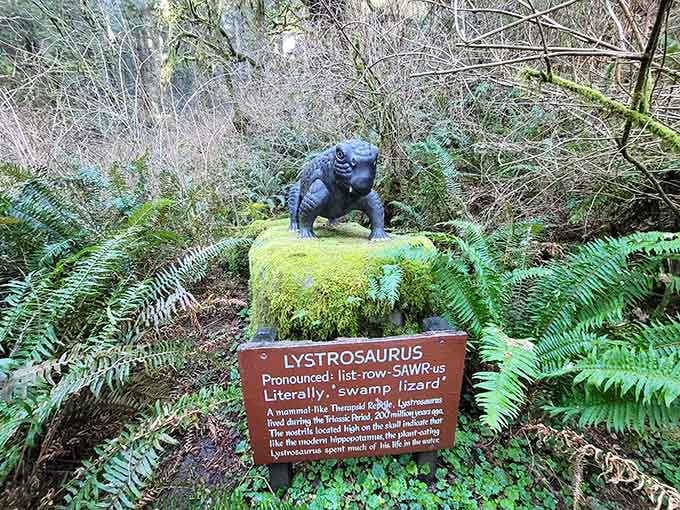 Small but mighty, this little fellow guards the forest floor like a moss-covered security system.