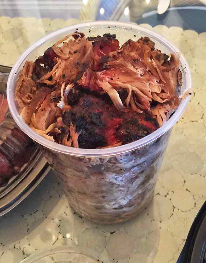 Pulled pork that's been introduced to smoke and time &ndash; a beautiful relationship that results in tender, flavorful meat ready for sauce or delicious all on its own.