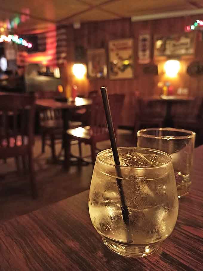 Clear spirits in a rocks glass: the adult equivalent of a snow day, minus the shoveling responsibilities.