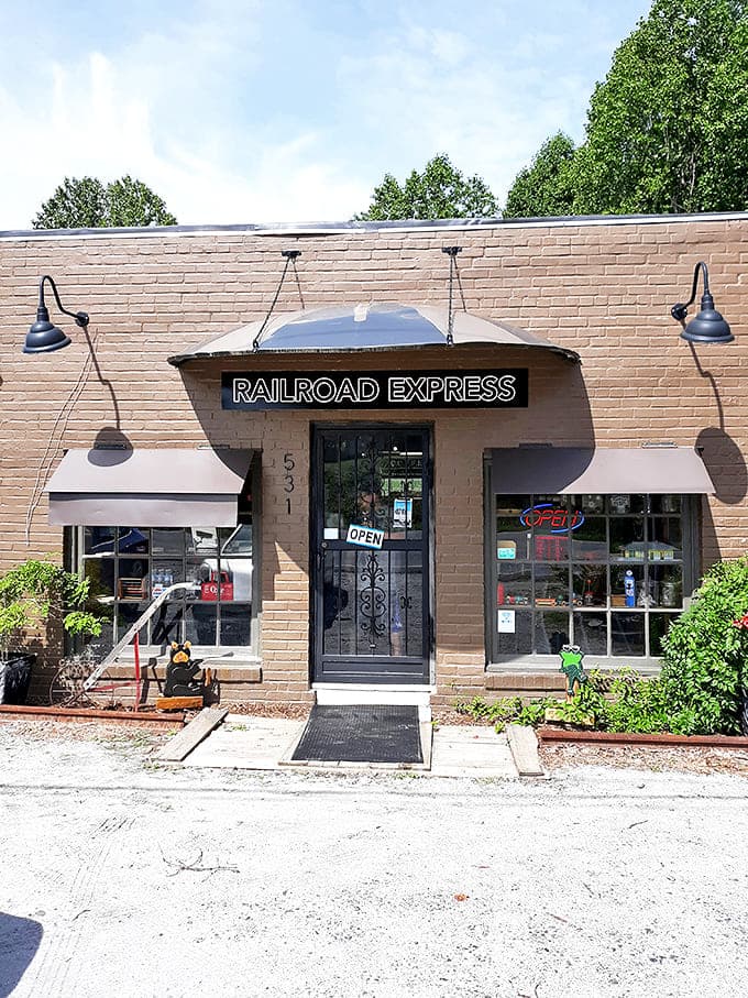 Railroad Express offers that quintessential small-town shopping experience where the owner probably remembers what you bought last time&mdash;and asks about your grandkids.