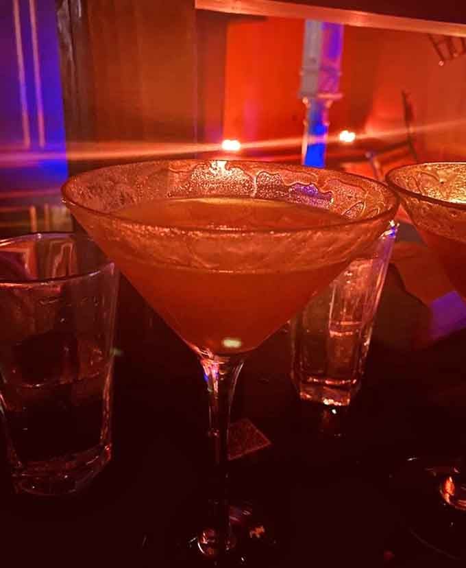 When your cocktail glows like it contains actual magic, you know you're in for something special.