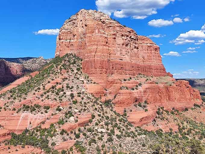 Bell Rock stands as Sedona's most recognizable landmark, a natural sculpture that's been Instagram-ready for millions of years before Instagram existed.