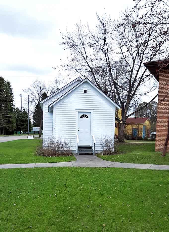 Small white buildings hold big stories about the people who built this region from prairie grass up.