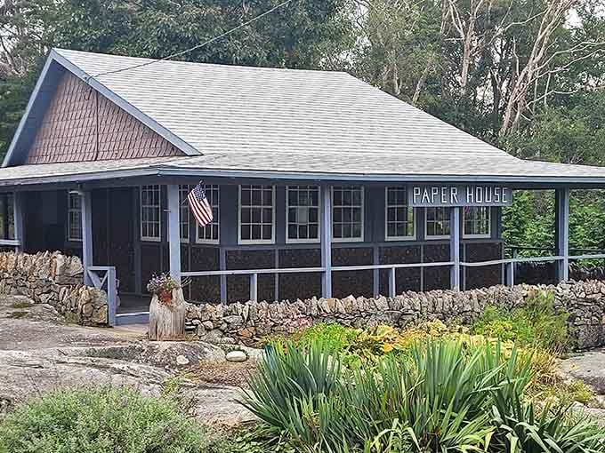 Built entirely from newspaper, this quirky house proves recycling was cool before it was mandatory.