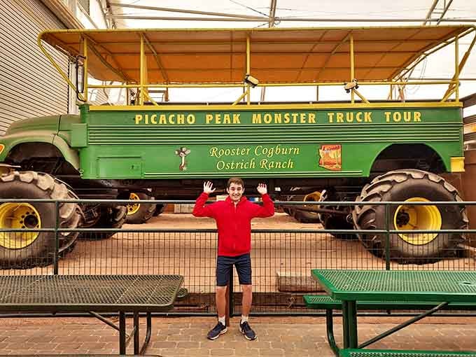 The Picacho Peak Monster Truck is exactly the kind of wonderfully weird bonus you didn't know you needed.
