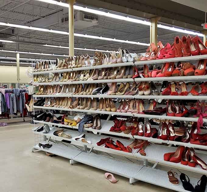 From sensible flats to bold red heels, every shoe has walked its own journey before yours.