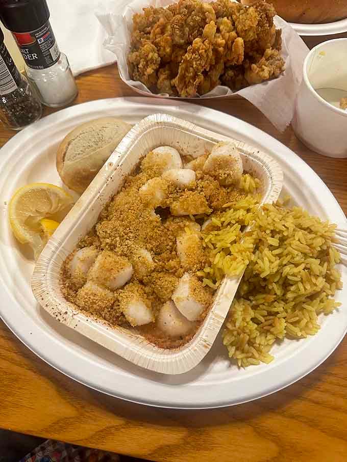 Baked scallops that make you wonder why you'd ever order anything else&mdash;golden, buttery perfection on a plate.