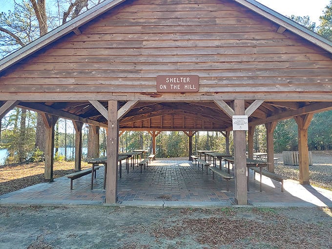 "Shelter on the Hill" sounds like a country song, but it's actually Cheraw's answer to outdoor dining&mdash;minus the waitstaff and with much better ventilation.