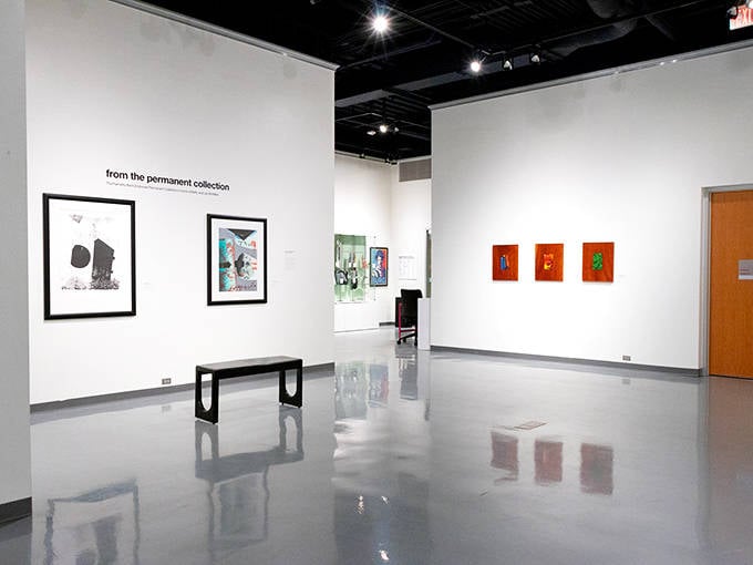 Gallery spaces that breathe with possibility. Where contemplating fine art costs nothing but time&mdash;the best bargain in Spartanburg's cultural scene.