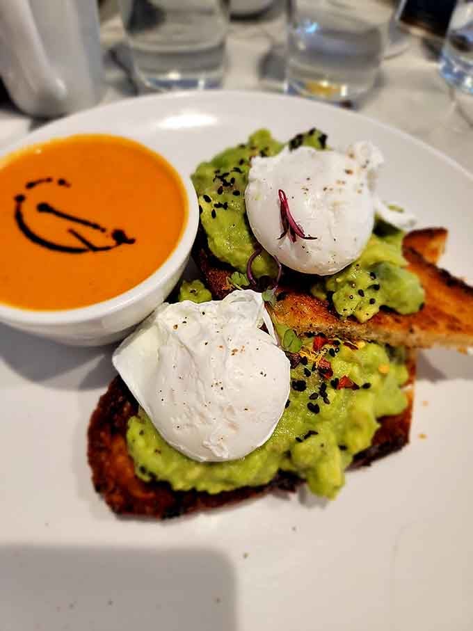 Avocado toast that proves the dish can be more than Instagram bait when done with actual skill.