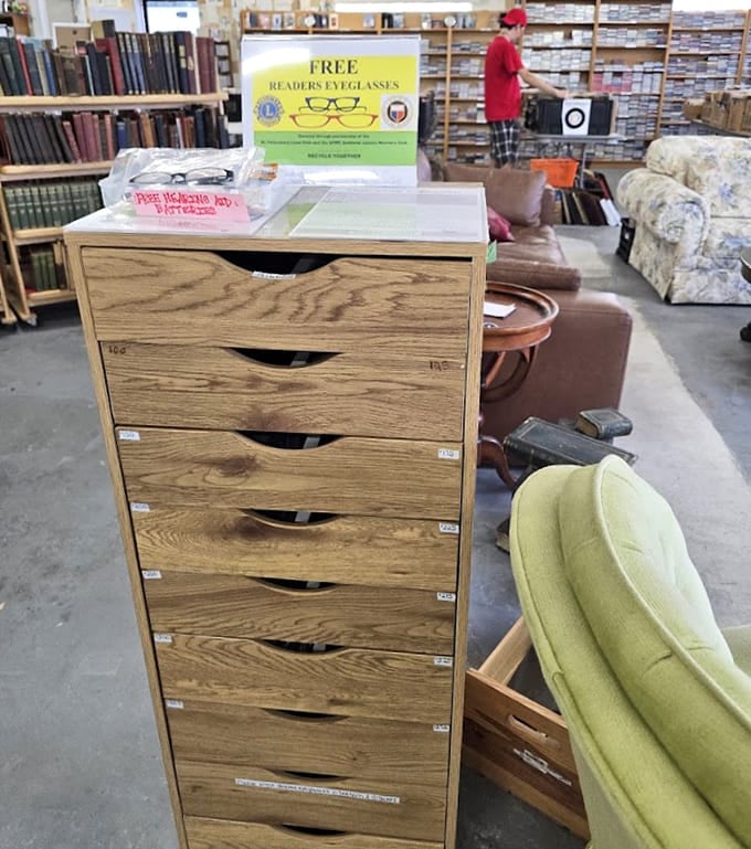 Free reading glasses mean nobody has an excuse to skip the fine print on their next great discovery.