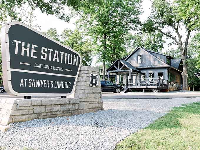 The Station at Sawyer's Landing brings rustic charm to coffee culture, proving good brews don't require big-city prices or pretentious baristas.