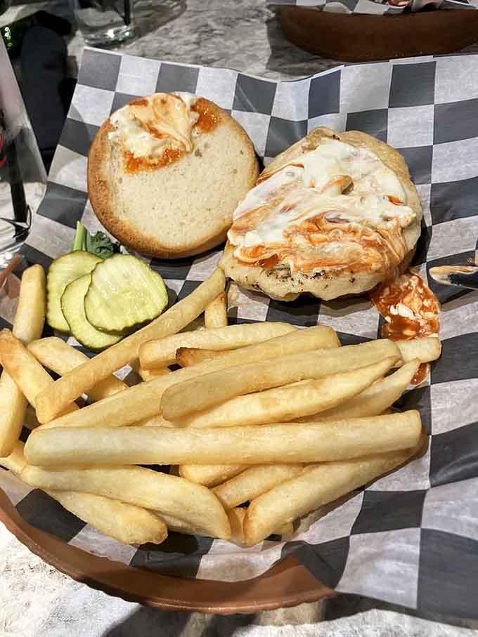 The Firebird Chicken Sandwich arrives ready to make your taste buds reconsider everything they thought they knew.