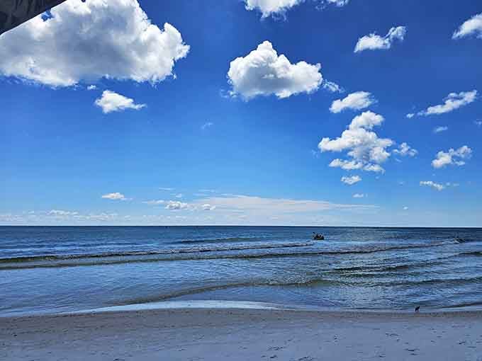 That moment when you realize paradise isn't just a screensaver, it's actually a place you can visit.