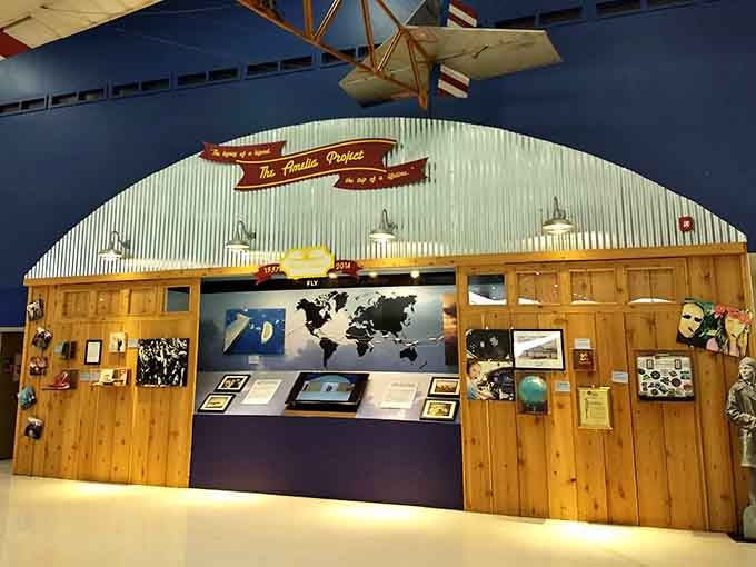 The Amelia Project honors aviation trailblazers with displays that remind us courage and determination know no gender boundaries.