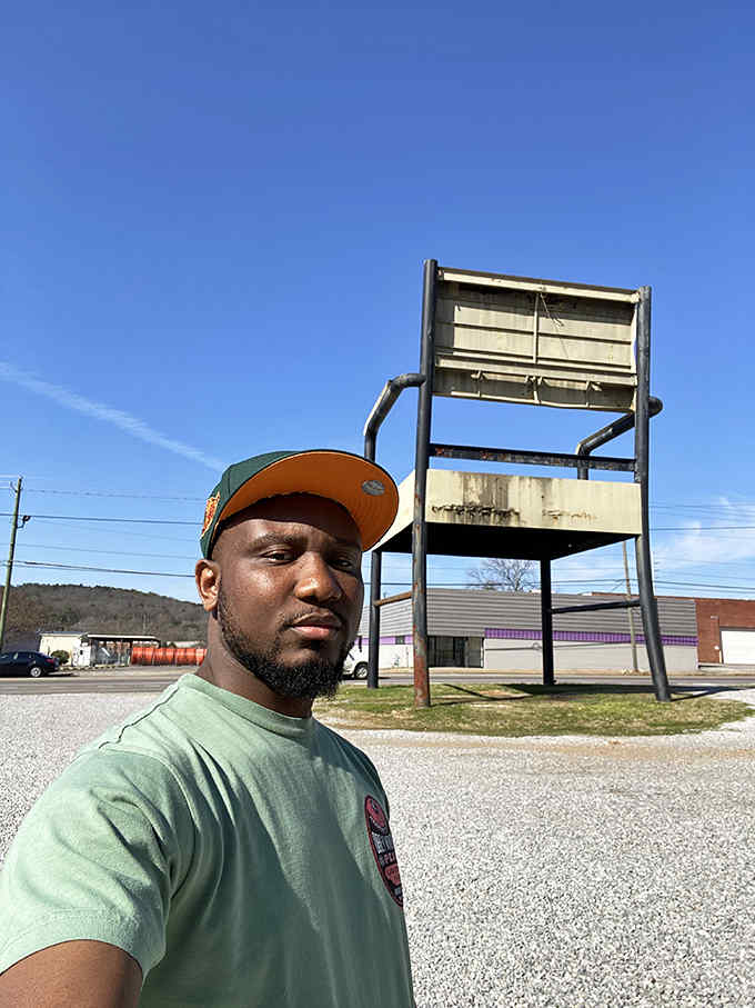 That smile says it all: nothing beats finding a piece of furniture that makes you feel like an action figure.