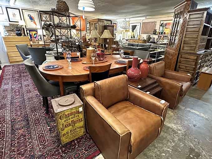Mid-century meets Southwest in this vignette that could transform any living room from "meh" to magazine-worthy in one shopping trip.