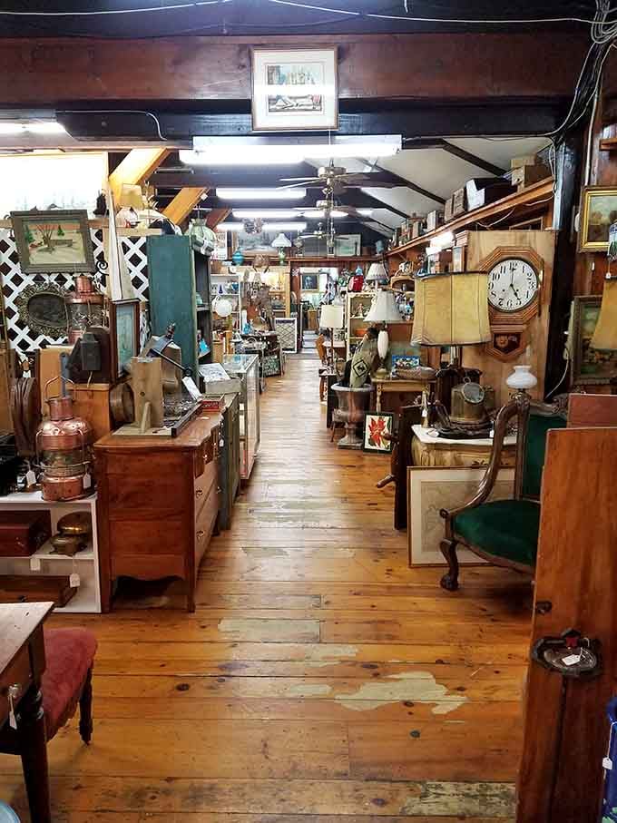 Every aisle is a new adventure, like channel surfing through time but with better production values.