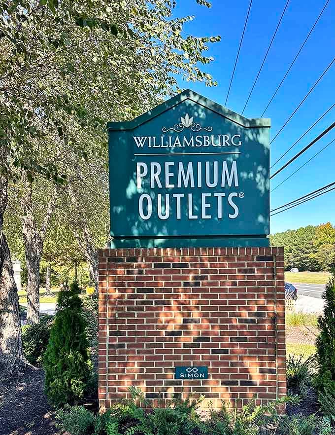 The iconic teal sign stands sentinel at the entrance. Like a retail lighthouse guiding bargain-seekers safely to shore.