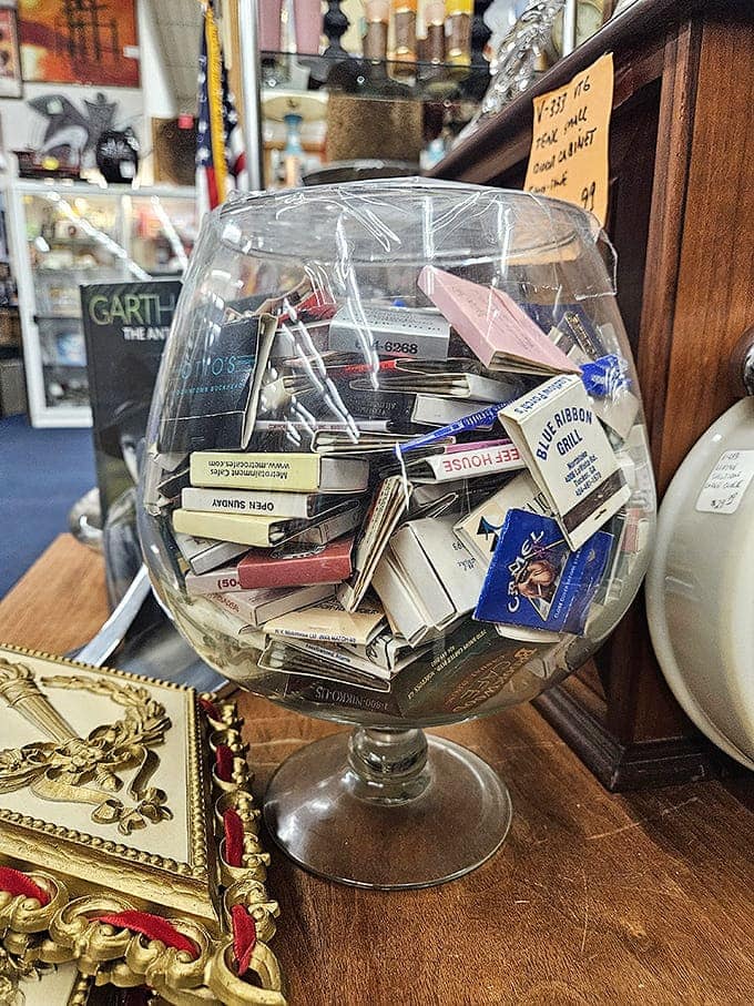 Matchbooks in a brandy snifter&mdash;tiny time capsules of restaurants and nightspots long gone. Each one a micro-chapter of someone's night out.