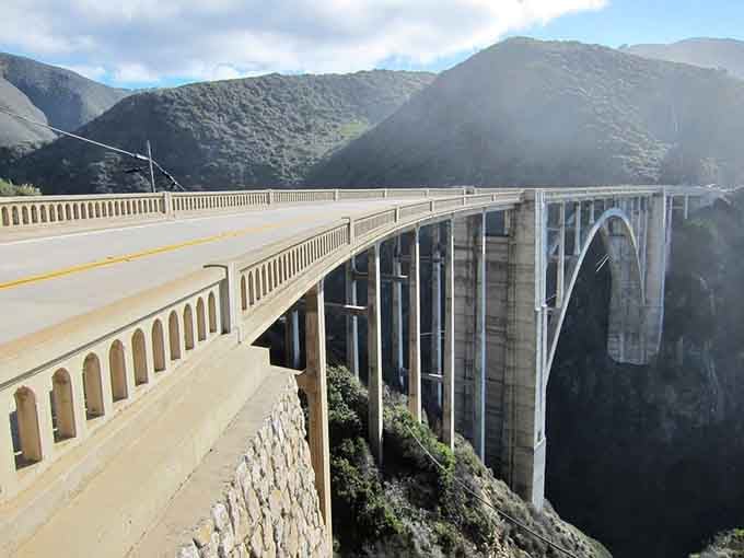 The Bixby Bridge isn't showing off&mdash;it's just doing its job spectacularly well, like Meryl Streep in literally anything.