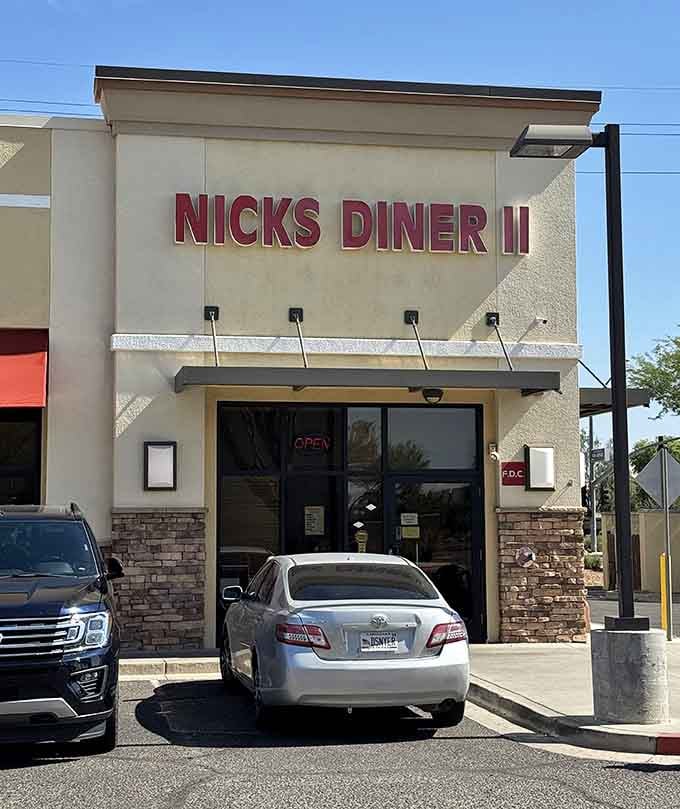 AZ Diner might look unassuming, but locals know those doors lead to breakfast bliss served with a smile.